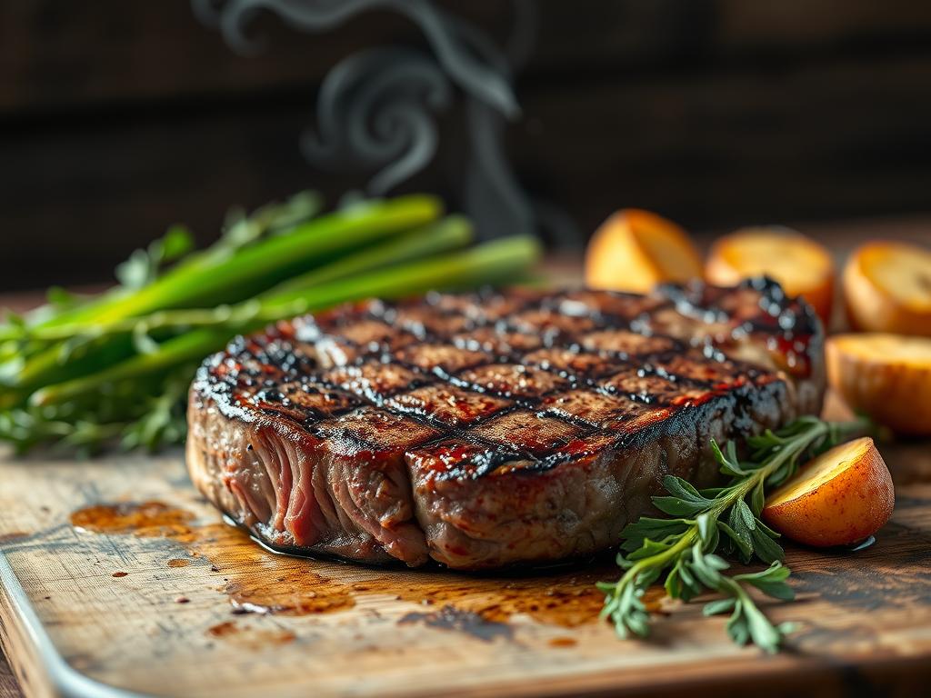 Rumpsteak Grillen Gasgrill